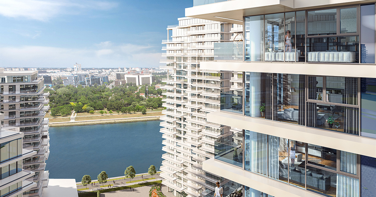 New building in Belgrade, Belgrade Waterfront - BW Perla - New ...