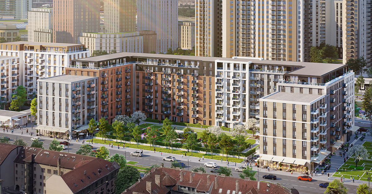 New building in Belgrade, Belgrade Waterfront - BW Quartet 3 - New ...